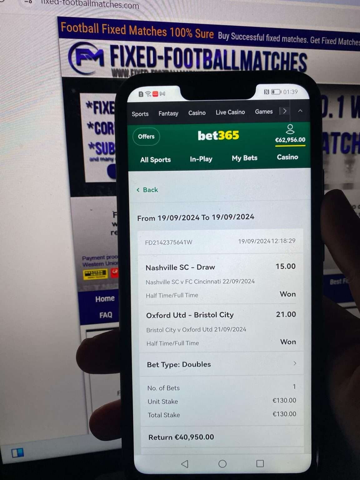 Soccer Fixed Matches | Free Betting Tips | Fixed Football Matches