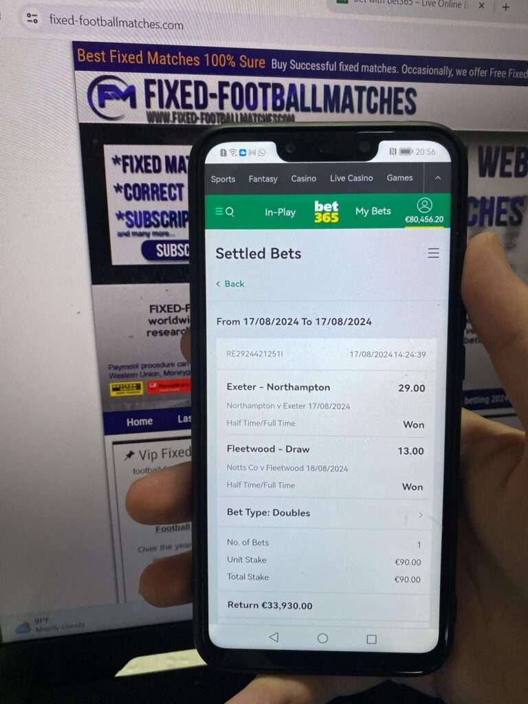 Soccer Fixed Matches | Free Betting Tips | Fixed Football Matches