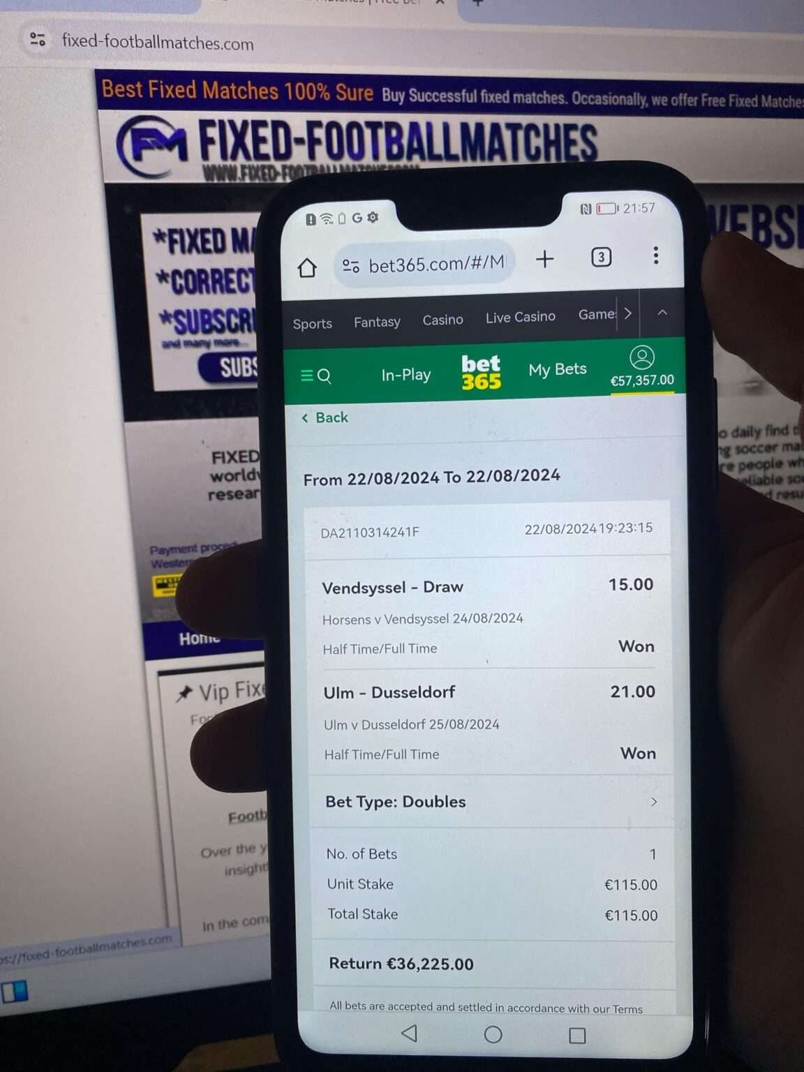 Soccer Fixed Matches | Free Betting Tips | Fixed Football Matches