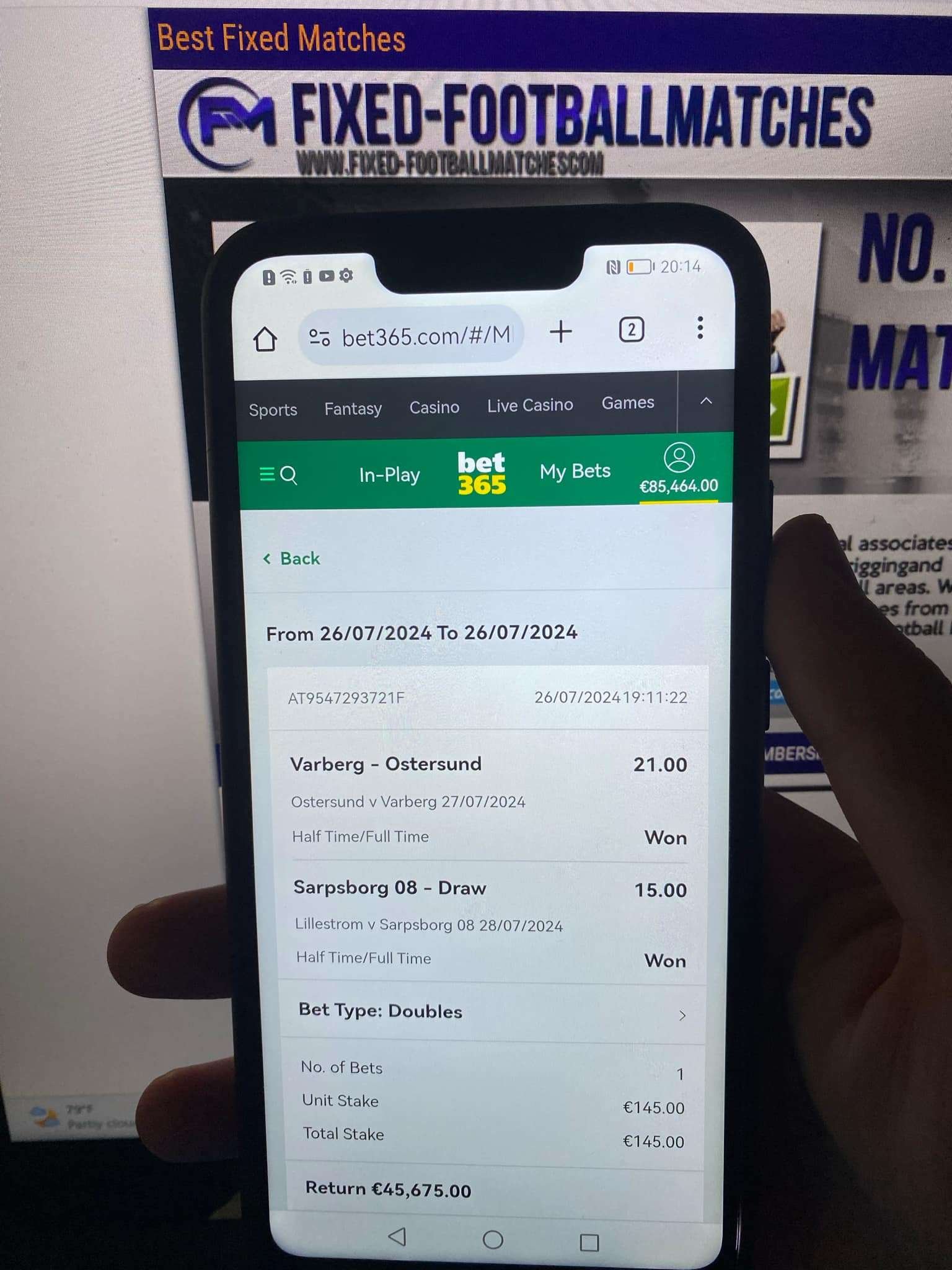 Soccer Fixed Matches | Free Betting Tips | Fixed Football Matches