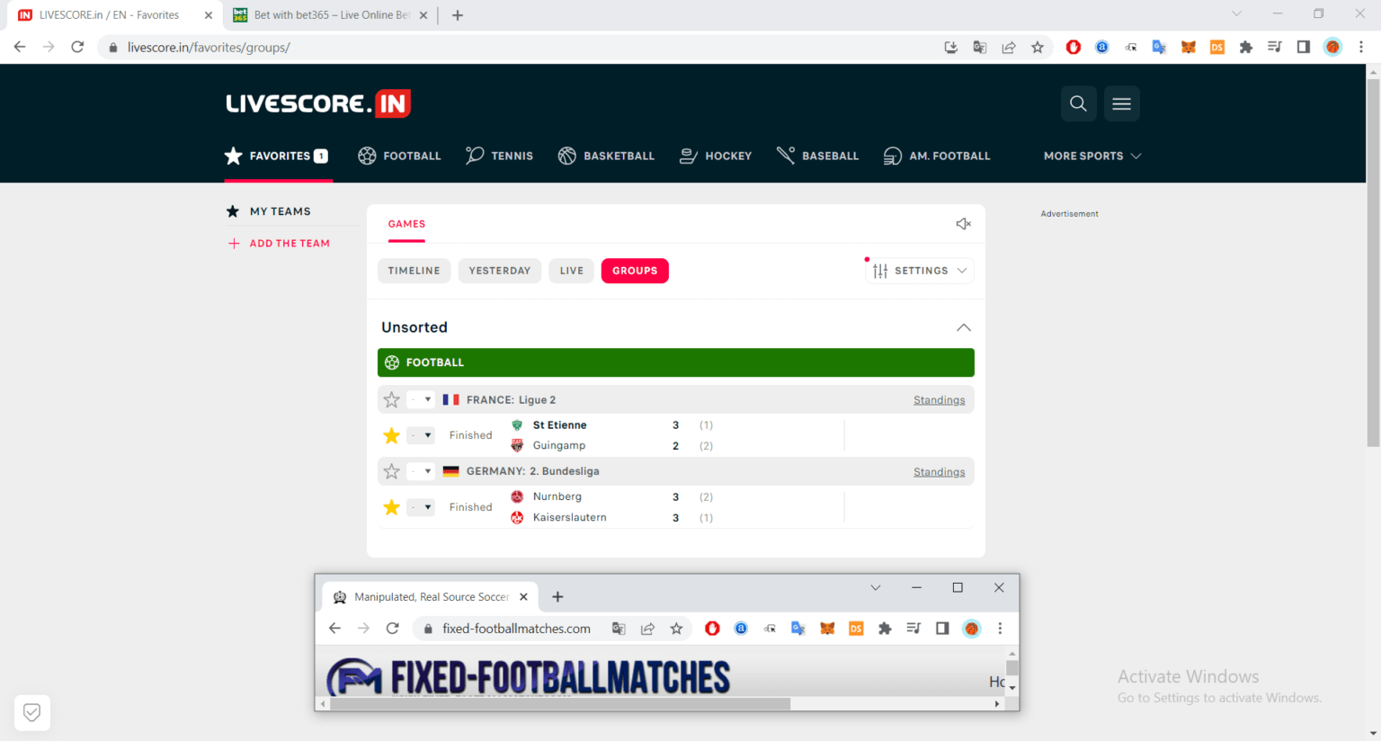 Manipulated, Real Source Soccer Fixed matches & Betting sites ...