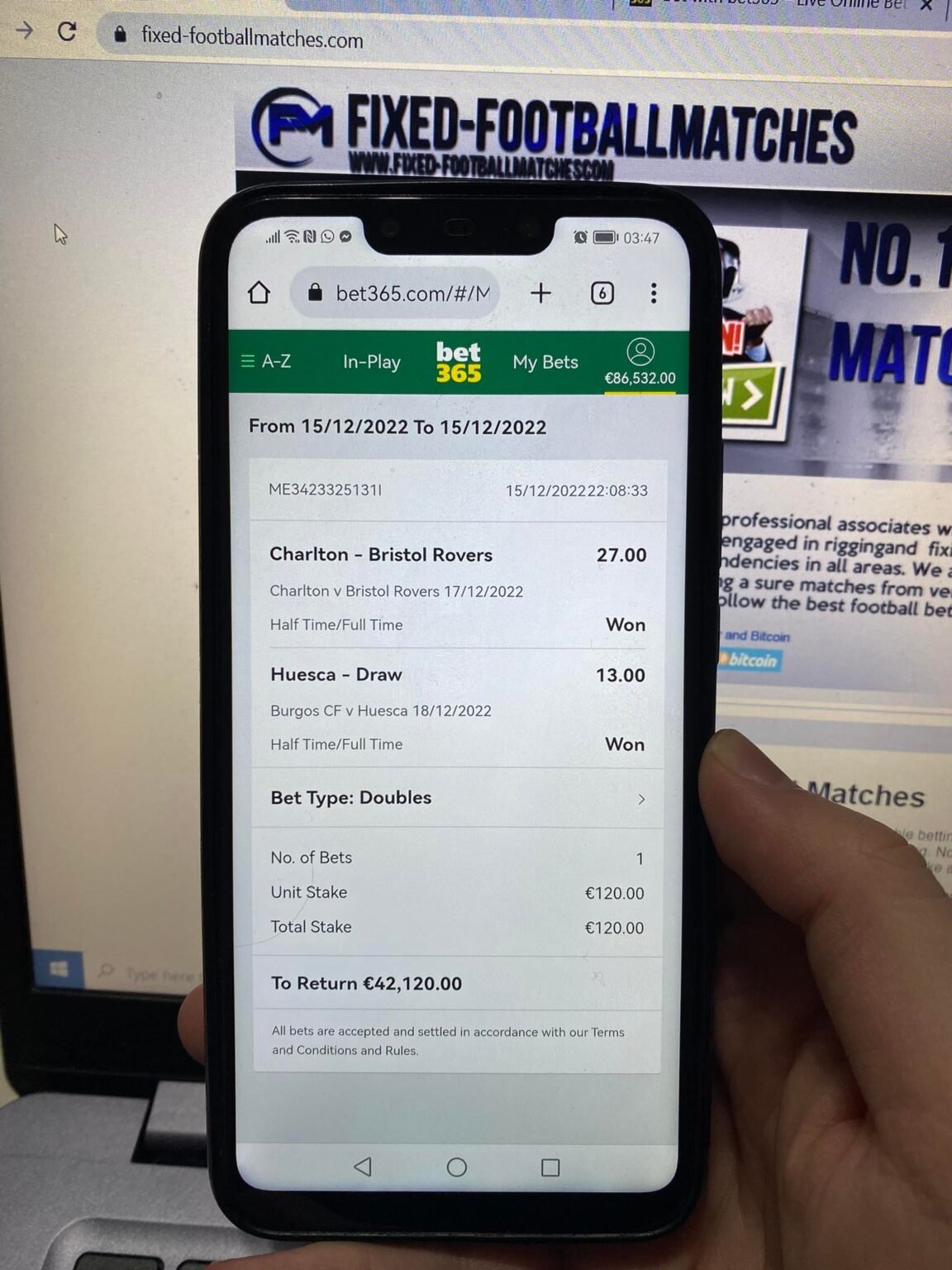 Manipulated, Real Source Soccer Fixed matches & Betting sites ...