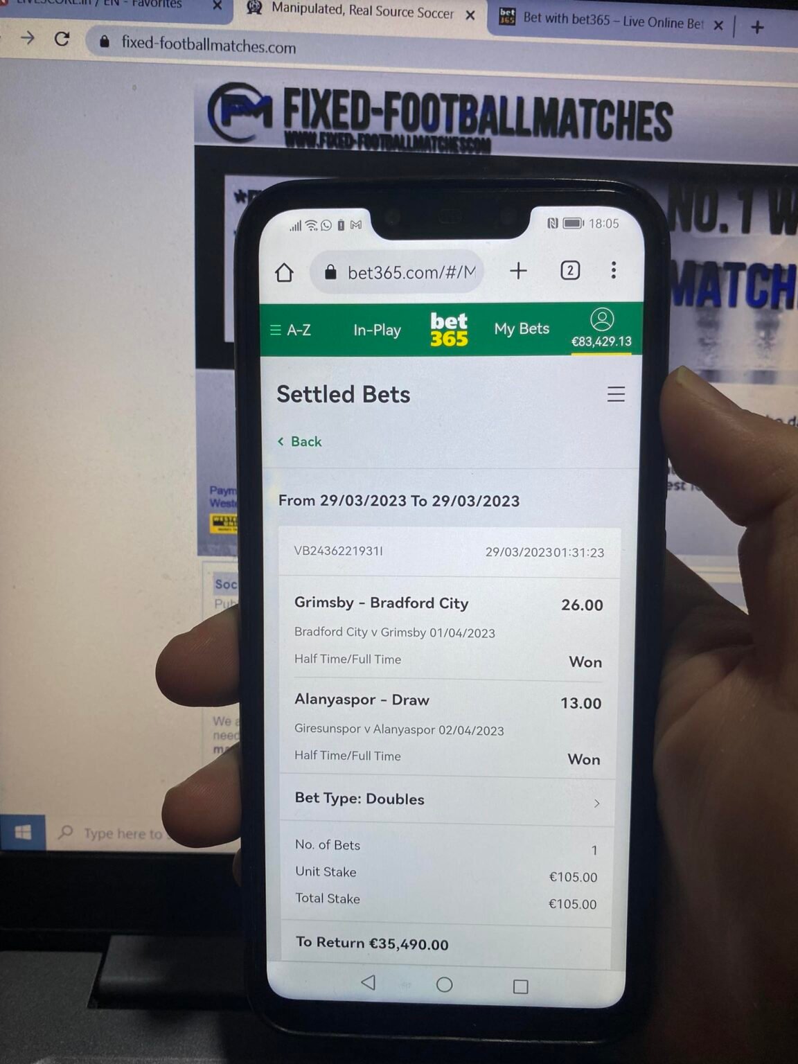 Manipulated, Real Source Soccer Fixed matches & Betting sites ...