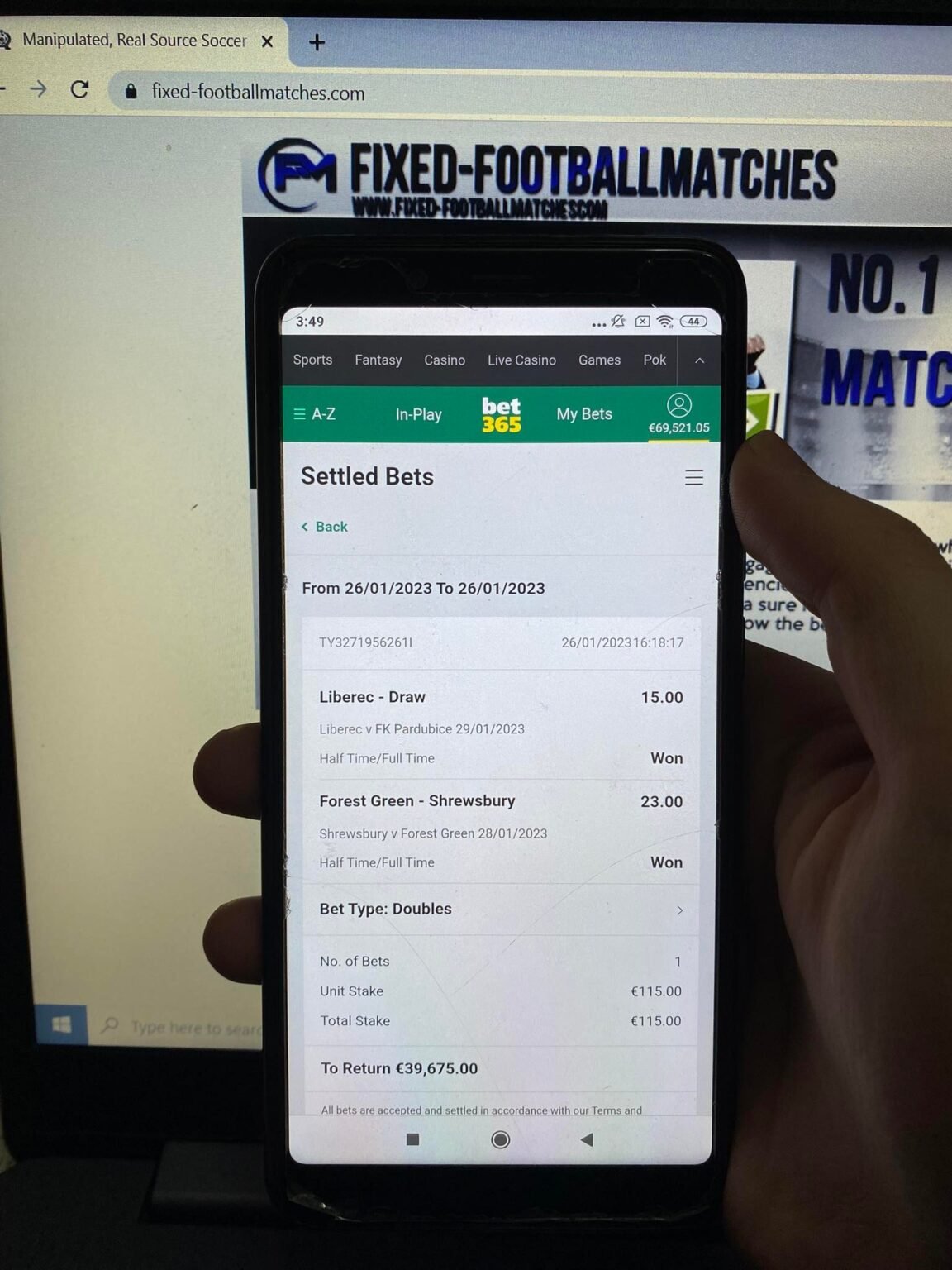 Manipulated, Real Source Soccer Fixed matches & Betting sites ...