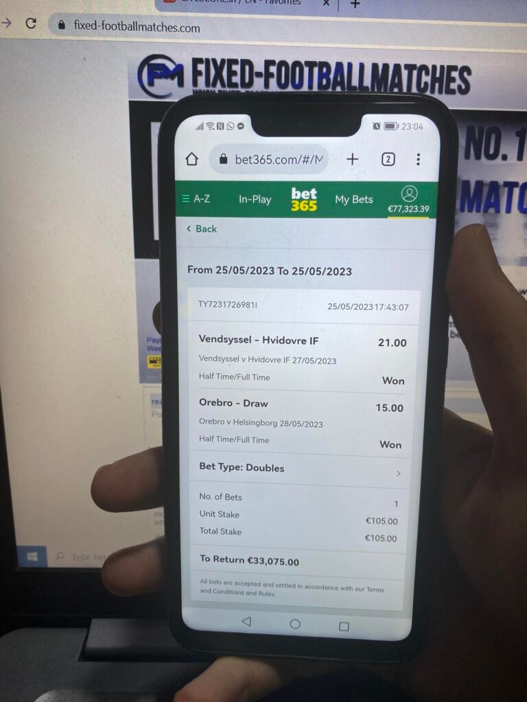 Manipulated, Real Source Soccer Fixed matches & Betting sites ...