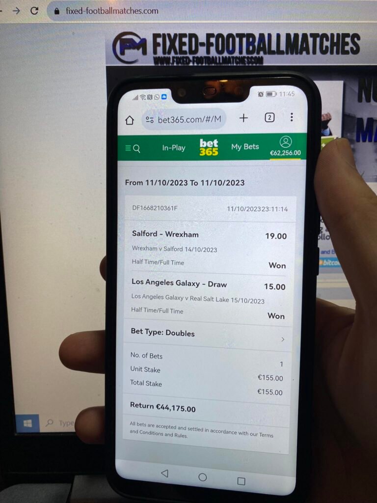 Manipulated, Real Source Soccer Fixed matches & Betting sites ...