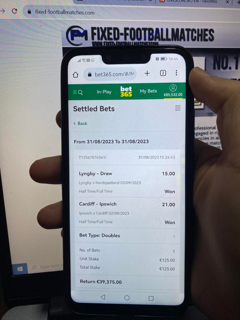 Manipulated, Real Source Soccer Fixed matches & Betting sites ...