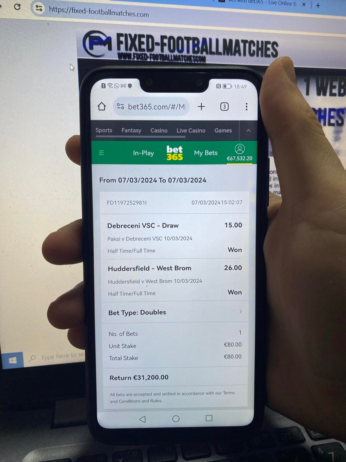 Successful fixed matches 100% Sure - Fixed Football MatchesManipulated ...